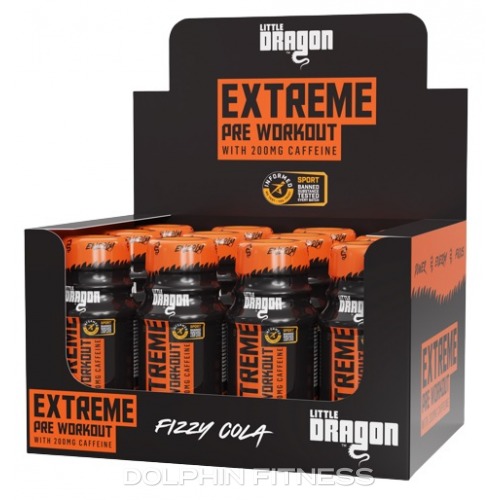 Little Dragon Extreme Pre-Workout Shot 12 x 60 ml Fizzy Cola