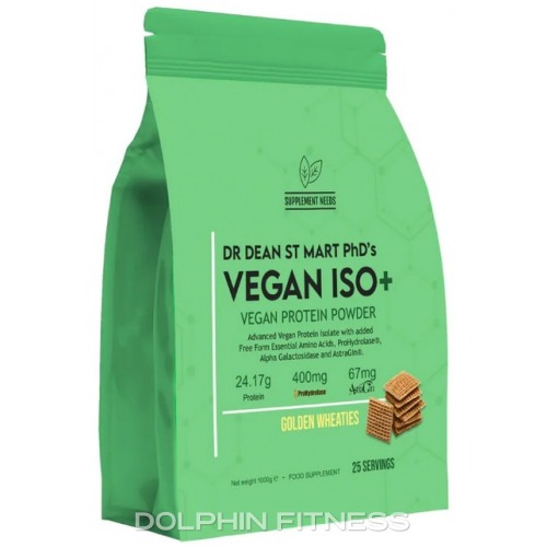 Supplement Needs Vegan Iso+ 1 kg Golden Wheaties