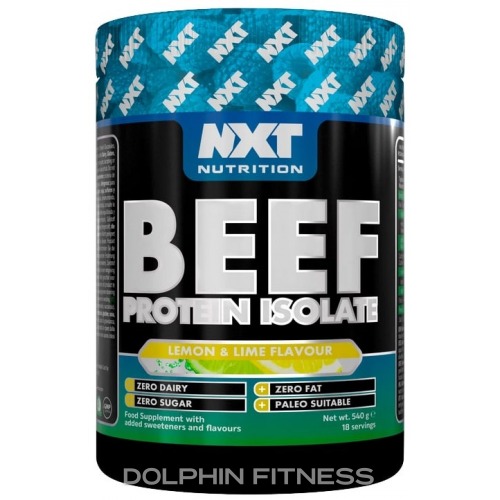 NXT Nutrition Beef Protein Isolate 540g Lemon & Lime